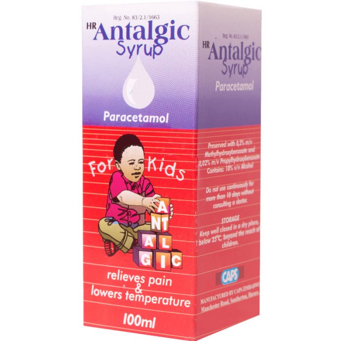 CAPS Pharmaceuticals | Antalgic Syrup